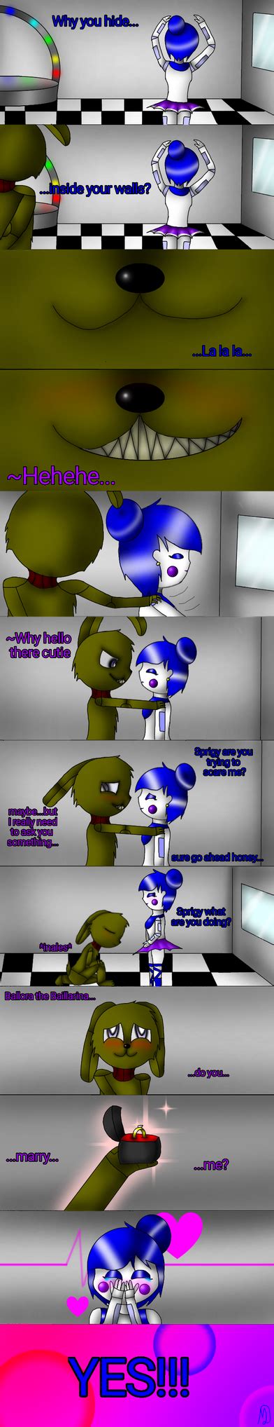 FNAF Ballora X SpringTrap Marry Me By PurpleStarGirl On DeviantArt