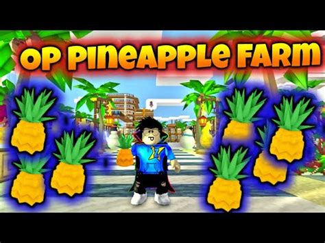 How To Make Op Pineapple Auto Farm In Roblox Islands Youtube