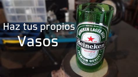 Como Hacer Vasos Con Botellas De Vidrio Darles El Acabado Bunker
