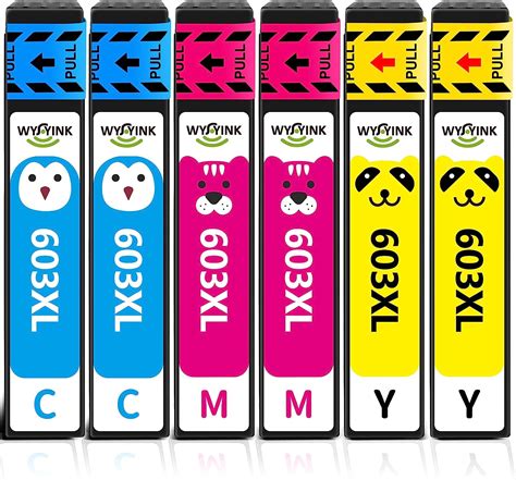 WYFYINK 603 XL Druckerpatronen für Epson 603 603XL Tintenpatronen