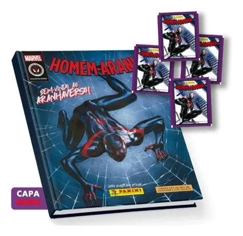 Lbum Homem Aranha Bem Vindo Ao Aranhaverso Envelopes Frete Gr Tis