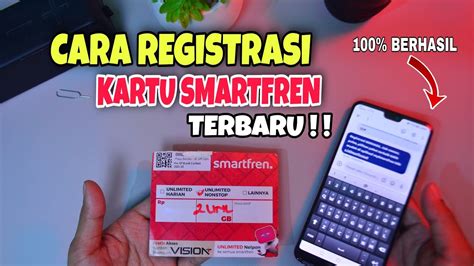 Cara Registrasi Kartu Smartfren Terbaru Berhasil Youtube