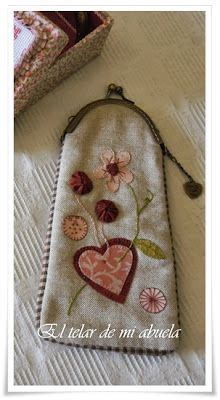 El Telar De Mi Abuela CUADERNO FORRADO Y MONEDERO CON BOQUILLA