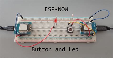 Connecting Two Esp8266 Modules Using Esp Now A Button And A Led Edgemicrotech