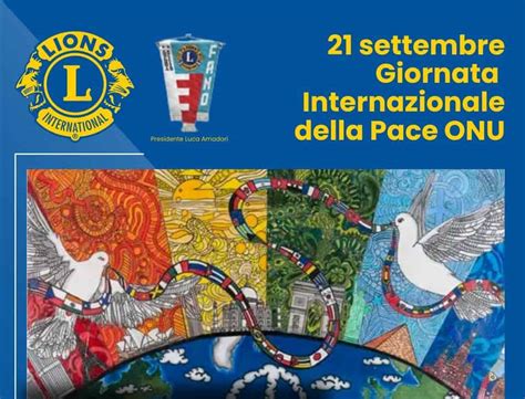 Osate Sognare 21 Settembre Giornata Internazionale Della Pace 2023