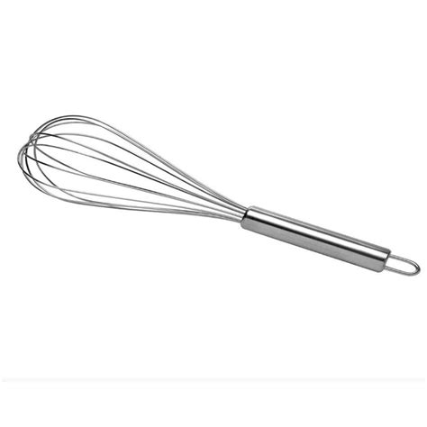 Batedor Manual De Ovos Clara Em Neve Massas Fue Em Inox 26cm Shopee