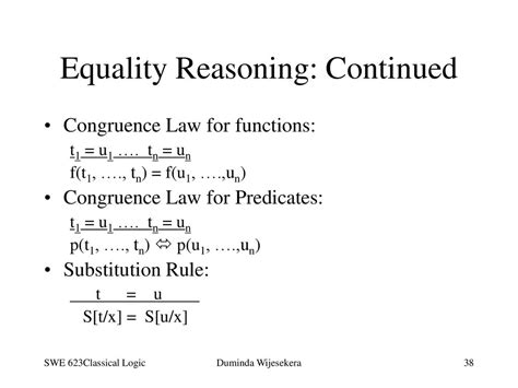 lecture notes for swe 623 by duminda wijesekera ppt download