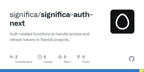 GitHub Significa Significa Auth Next Auth Related Functions To