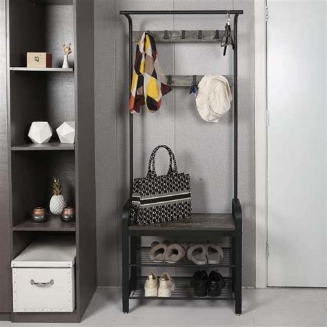 Hall Trees With Storage Bench Vurni