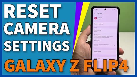 How To Reset Camera Settings On Samsung Galaxy Z Flip4 YouTube