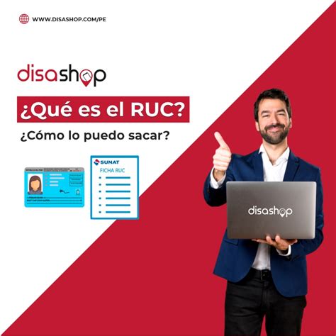 Es importante tener un ruc Cómo puedo sacarlo Disashop Perú