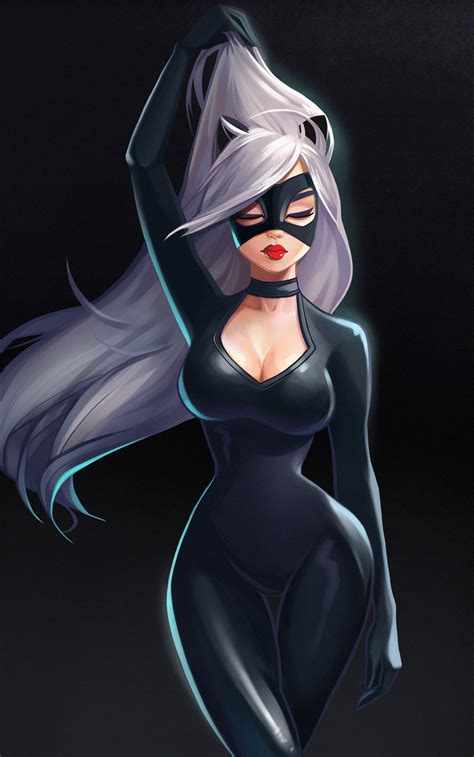 Artstation Catwoman Julia Kovalyova Rysunki