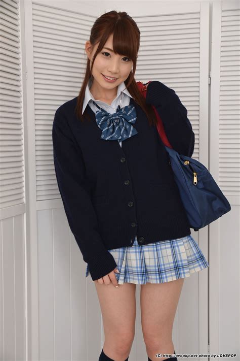 Rui Hasegawa 長谷川るい 长谷川留衣 校服 Set4 LovePop 写真集 微图坊