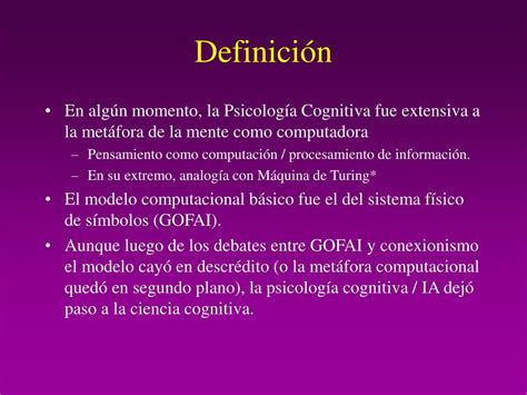 PPT Psicología cognitiva PowerPoint Presentation free download ID
