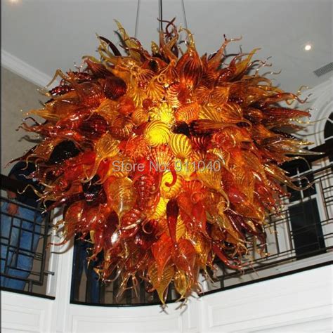 Candelabro de cristal de Murnao dorado de lujo iluminación de bolas de