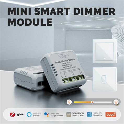 MOES Module Variateur Zigbee Tuya 1 Canal