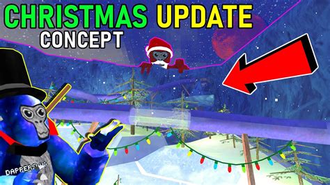 I Made A Gorilla Tag VR Christmas Winter Update Concept YouTube