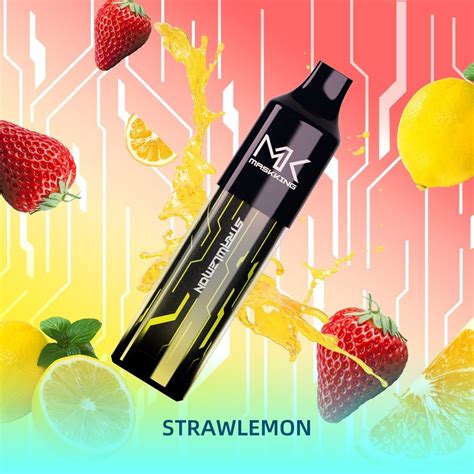 Maskking 2023 Super EVA 4000 Puffs Strawberry Ice Disposable E