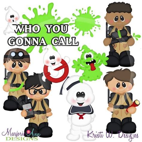 Ghostbusters Clip Art Set Clip Art Library