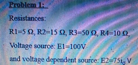 Solved Use The Mesh Current Method To Solve The Circuit Chegg