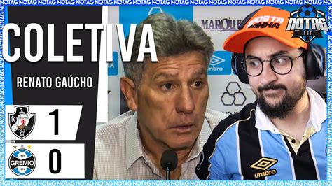 AO VIVO COLETIVA DE RENATO PORTALUPPI APÓS DERROTA VEXATÓRIA FICASO