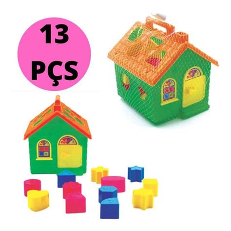 Brinquedo Amor De Casinha Did Tica Formas Geom Tricas