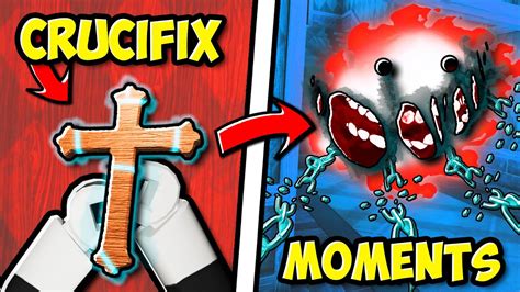 New Crucifix Moments In Roblox Doors Youtube