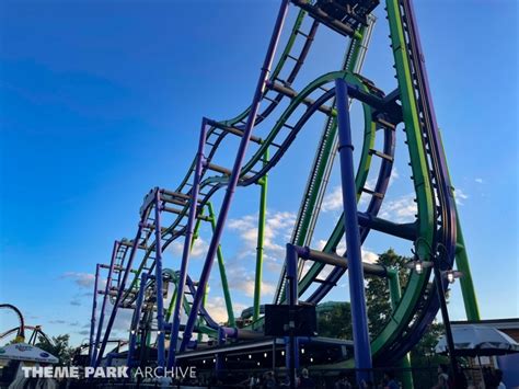 The Joker At Six Flags New England Theme Park Archive