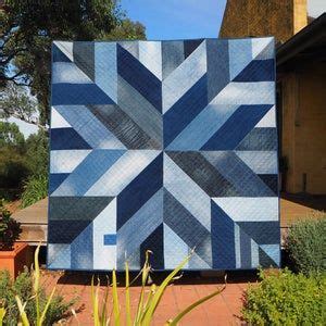 Big Fences Pattern Lap Quilt Pattern Beginner Quilt Pattern Etsy