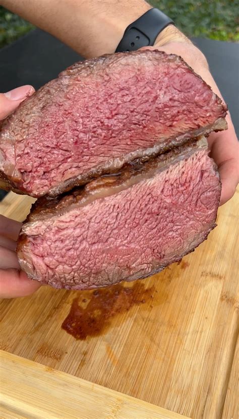 For The Doubters Who Try And Say You Cant Slow Cook A Whole Picanha To A Perfect Medium Rare