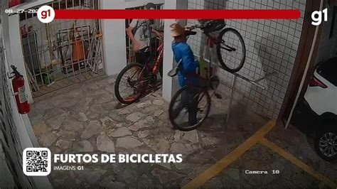 Vídeo g1 em 1 minuto Paraíba ladrões invadem prédio e furtam