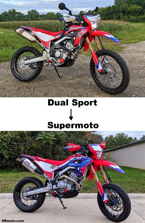 Honda CRF300L Supermoto Project Bike SRmoto CRF450RL CRF450L