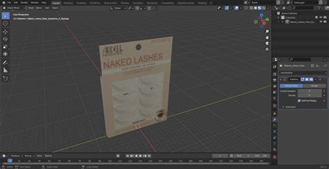 Pesta As Postizas Naked Lashes En Paquete Modelo D Ds Blend