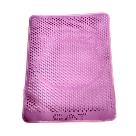 Tapete Higiênico Anti Sujeira Coletor de Areia Para Gatos 68x56cm São