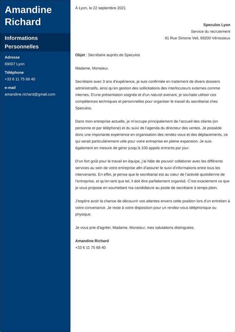 Lettre Motivation Secretaire Polyvalente Lettre Exemples