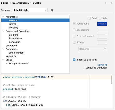 Quick Cmake Tutorial Clion Documentation