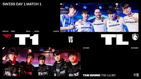T1 vs TL 매치 하이라이트 스위스 스테이지 Day 1 10 19 2023 월드 챔피언십 YouTube