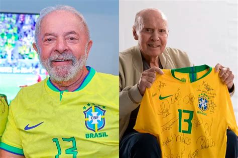 Lula lamenta a morte de Zagallo Exemplo de brasileiro que não