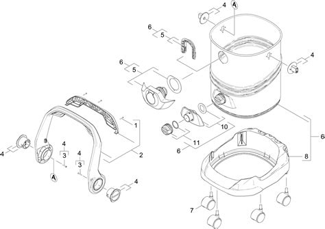 Pièces détachées Aspirateur d extérieur KARCHER WD 6 P Premium EU III