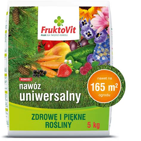 FruktoVit Plus Nawóz uniwersalny granulowany ogrodniczy 5kg ZDROWE