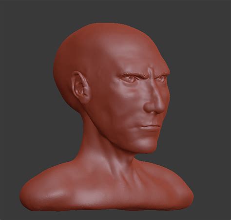 buste masculin cg cookie learn blender online tutorials and feedback
