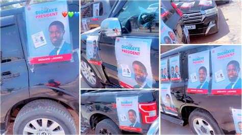 Campagne électorale de Bassirou Diomaye Faye YouTube
