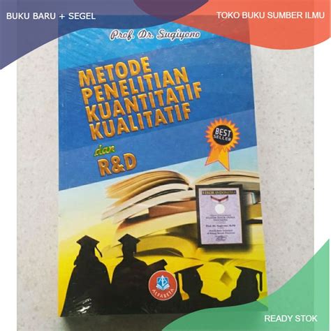 Jual T B S I BUKU METODE PENELITIAN KUANTITATIF KUALITATIF DAN R D