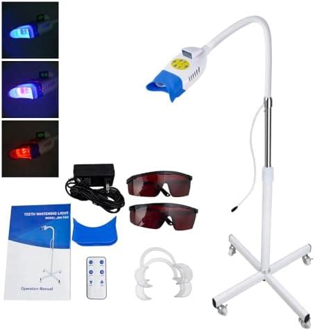 Amazon 3 Mode Blue Purple Red LED Mobile Teeth Whitening Lamp