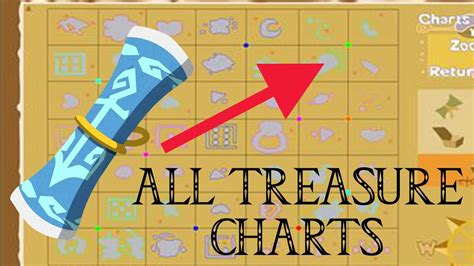 The Legend Of Zelda The Wind Waker All Treasure Charts Guide YouTube