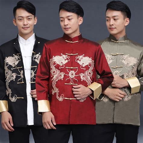 Jual Man C Baju Kostum Cheongsam Pria Naga Pakaian Tradisional