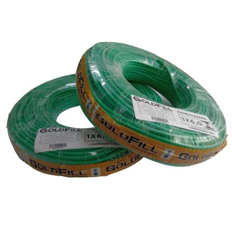 Cabo Eletrico Fio Flexivel 6 MM 100 Metros Anti Chamas Decor Luze