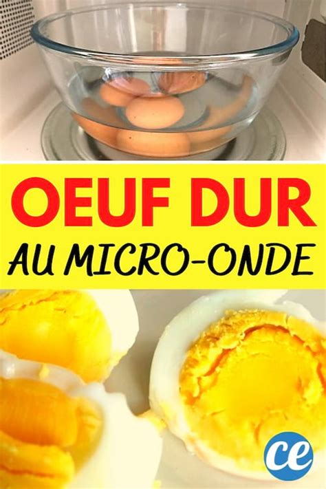 Comment Faire Cuire Des Oeufs Durs Au Micro Ondes En 4 Min Chrono