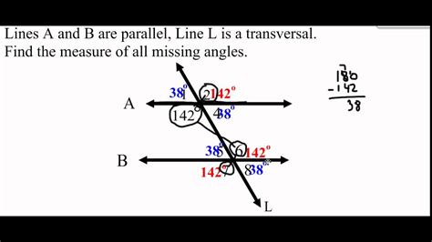 finding missing angles parallel lines transversal worksheets puzzle