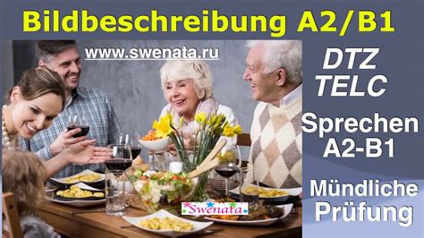A B Dtz Sprechen I M Ndliche Pr Fung I Bildbeschreibung Youtube